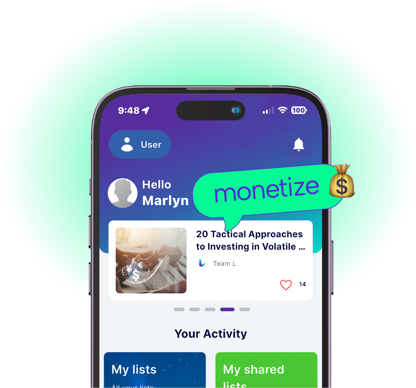 L App – Your knowledge, your money.